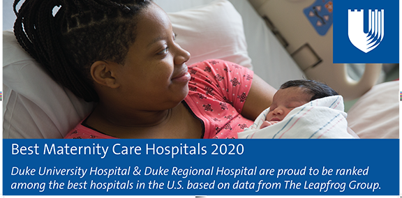 Duke Named Among Best Maternity Hospitals In Nation By Leapfrog Group